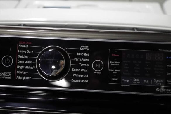Ma laveuse tâche le linge : que faire