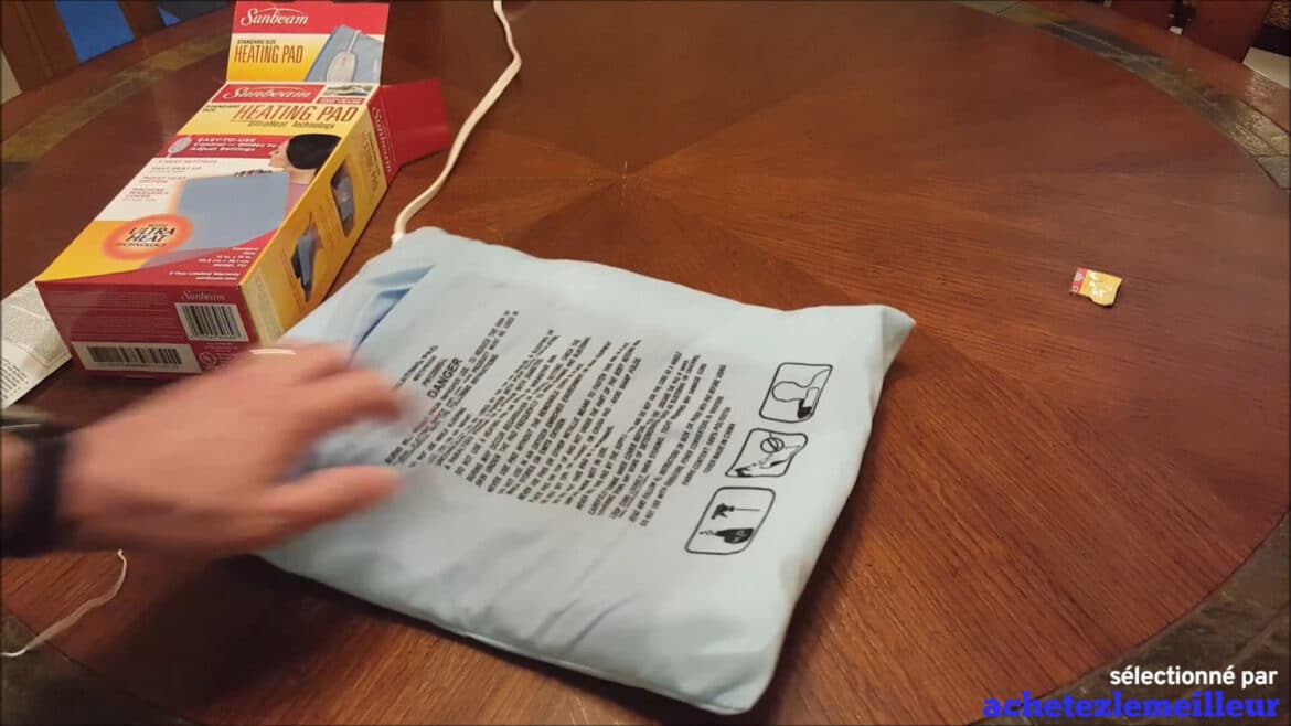 Le meilleur coussin chauffant électrique au Canada en 2026