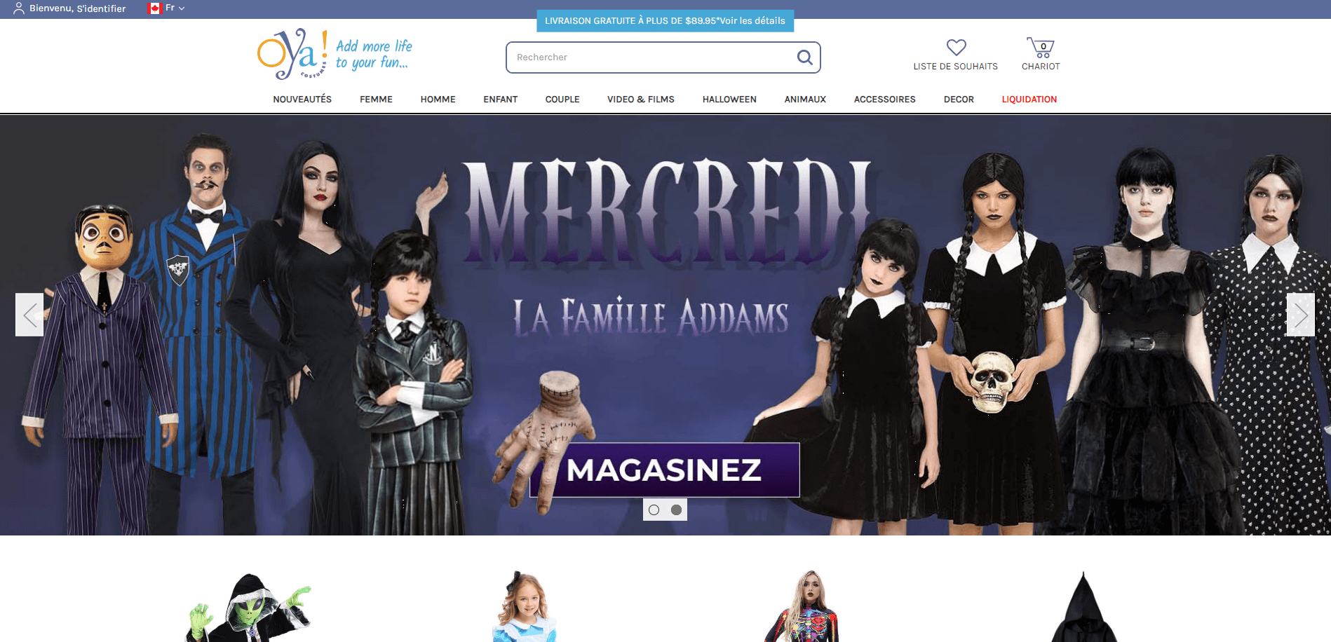 Les meilleurs sites pour acheter un costume d'Halloween en ligne au Québec