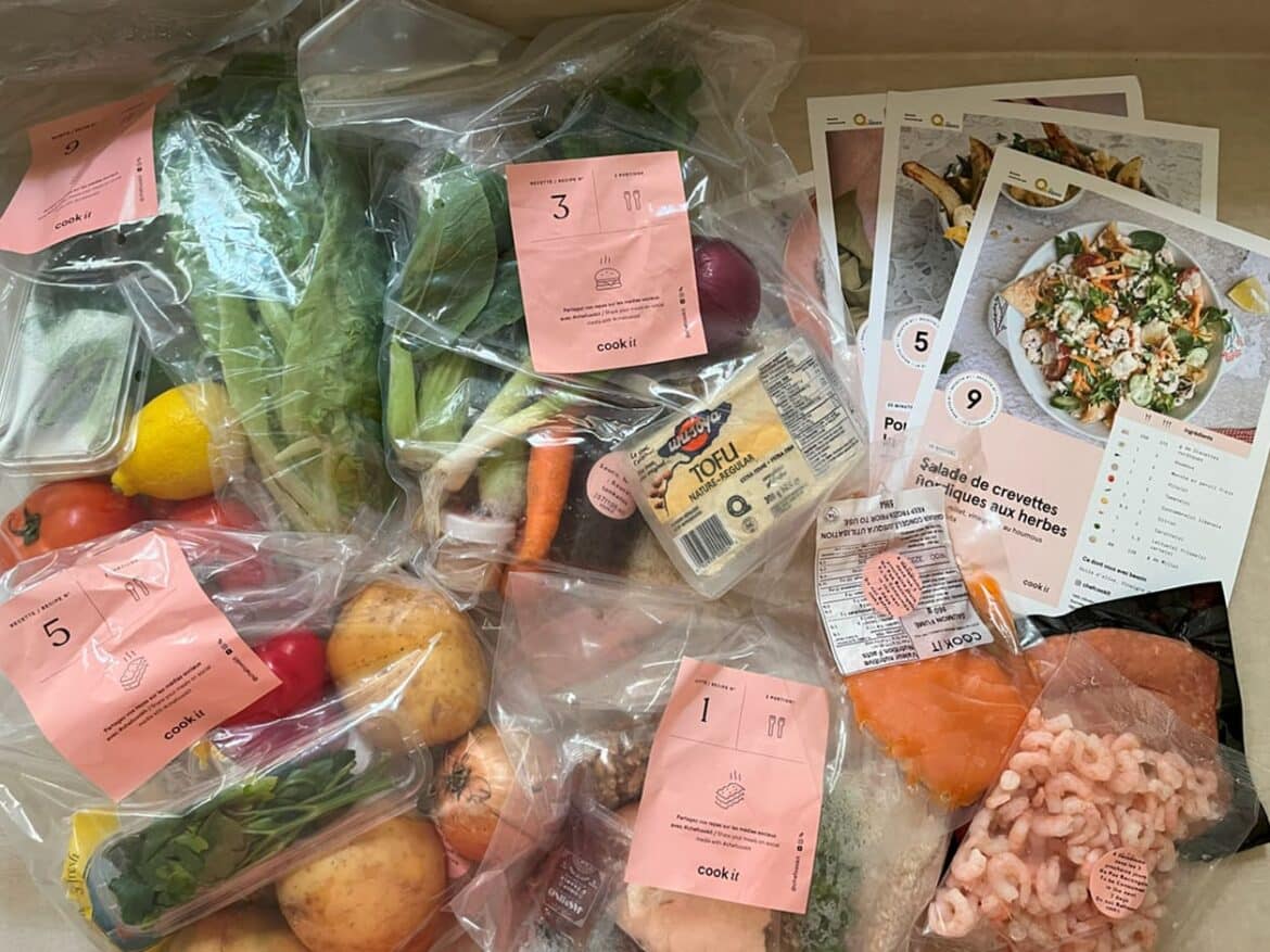 J'ai testé les boîtes Cook It : voici mon avis